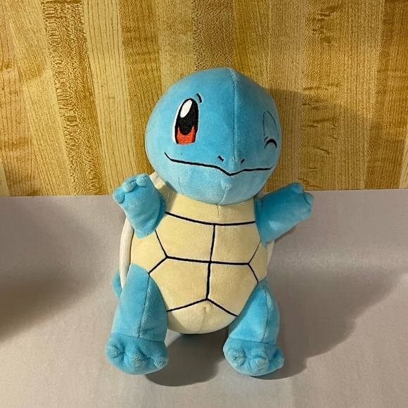 Pokemon | Toys | Squirtle Pokemon Plush Stuffed Animal Toy Blue 85 Sewn ...
